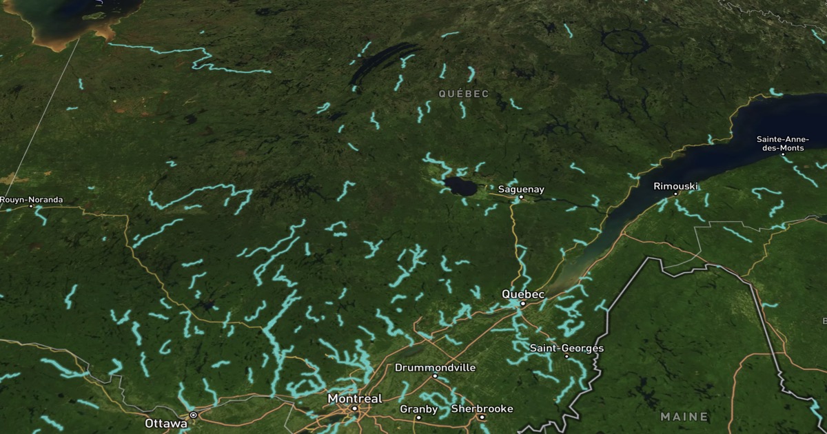 Canoe routes in Ontario — 226 maps | CanoeMap